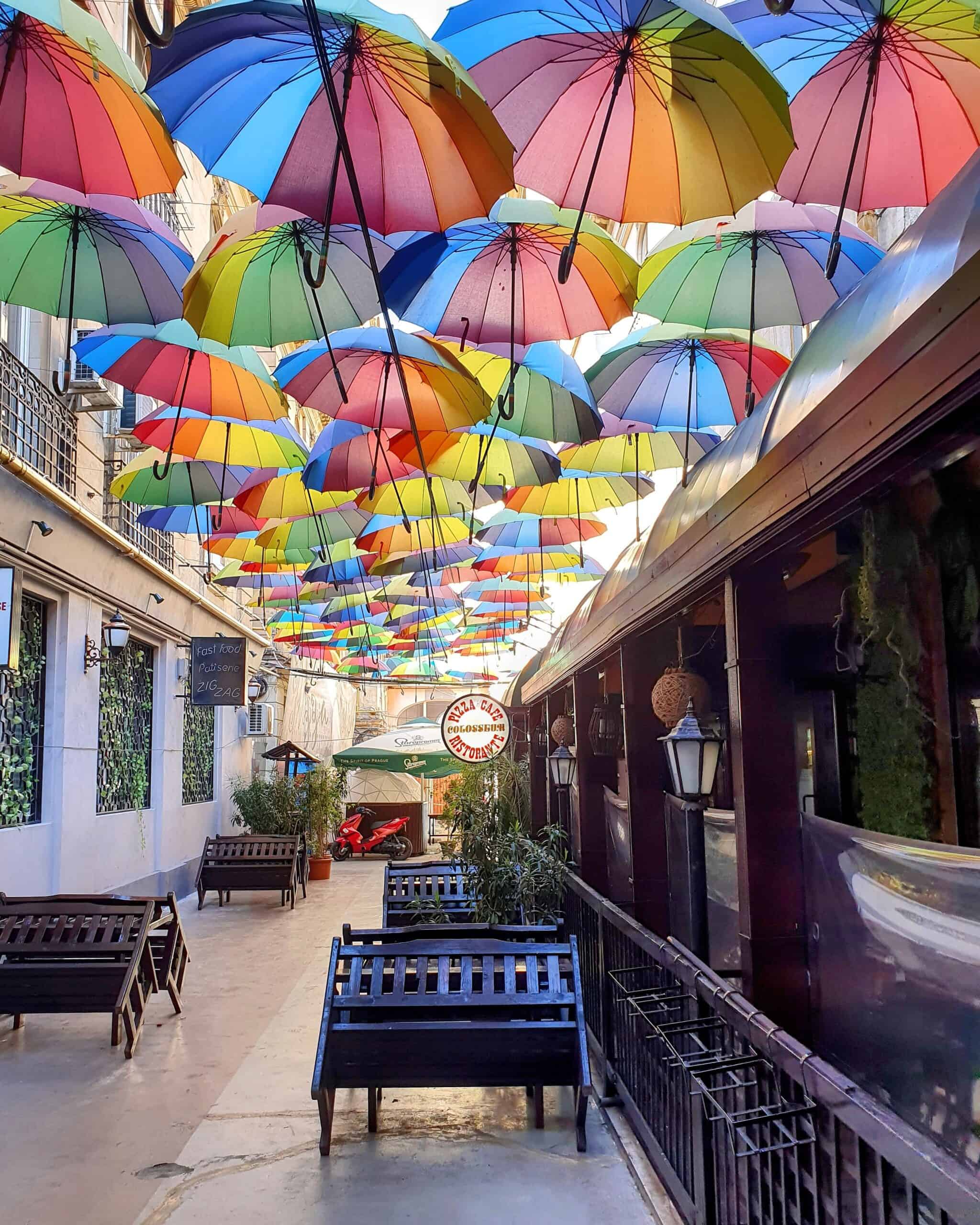 9 Most Beautiful Umbrella Streets in Europe!