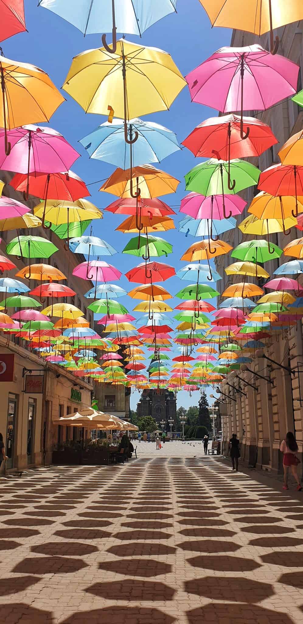 9 Most Beautiful Umbrella Streets in Europe!