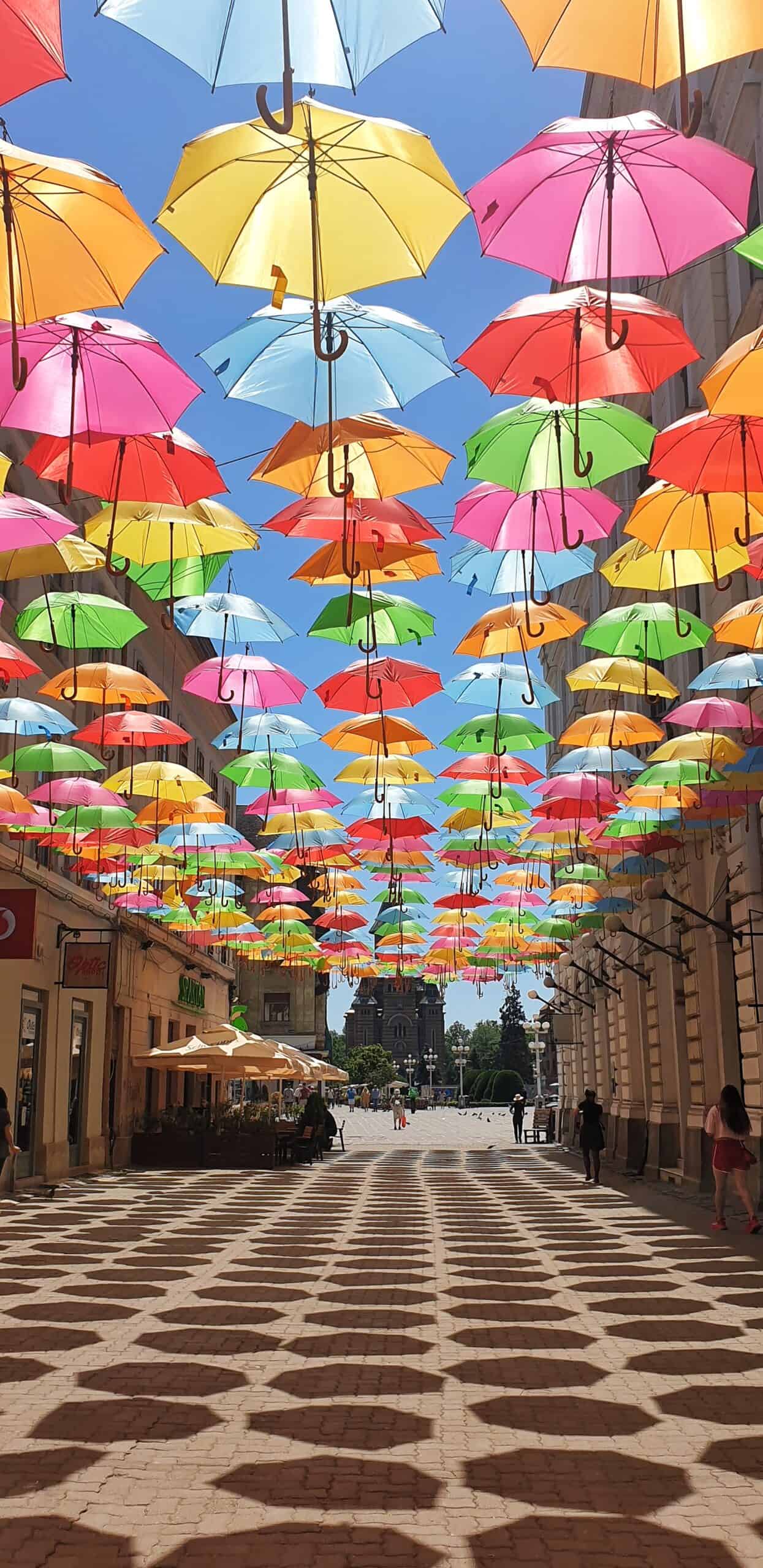 9 Most Beautiful Umbrella Streets in Europe!